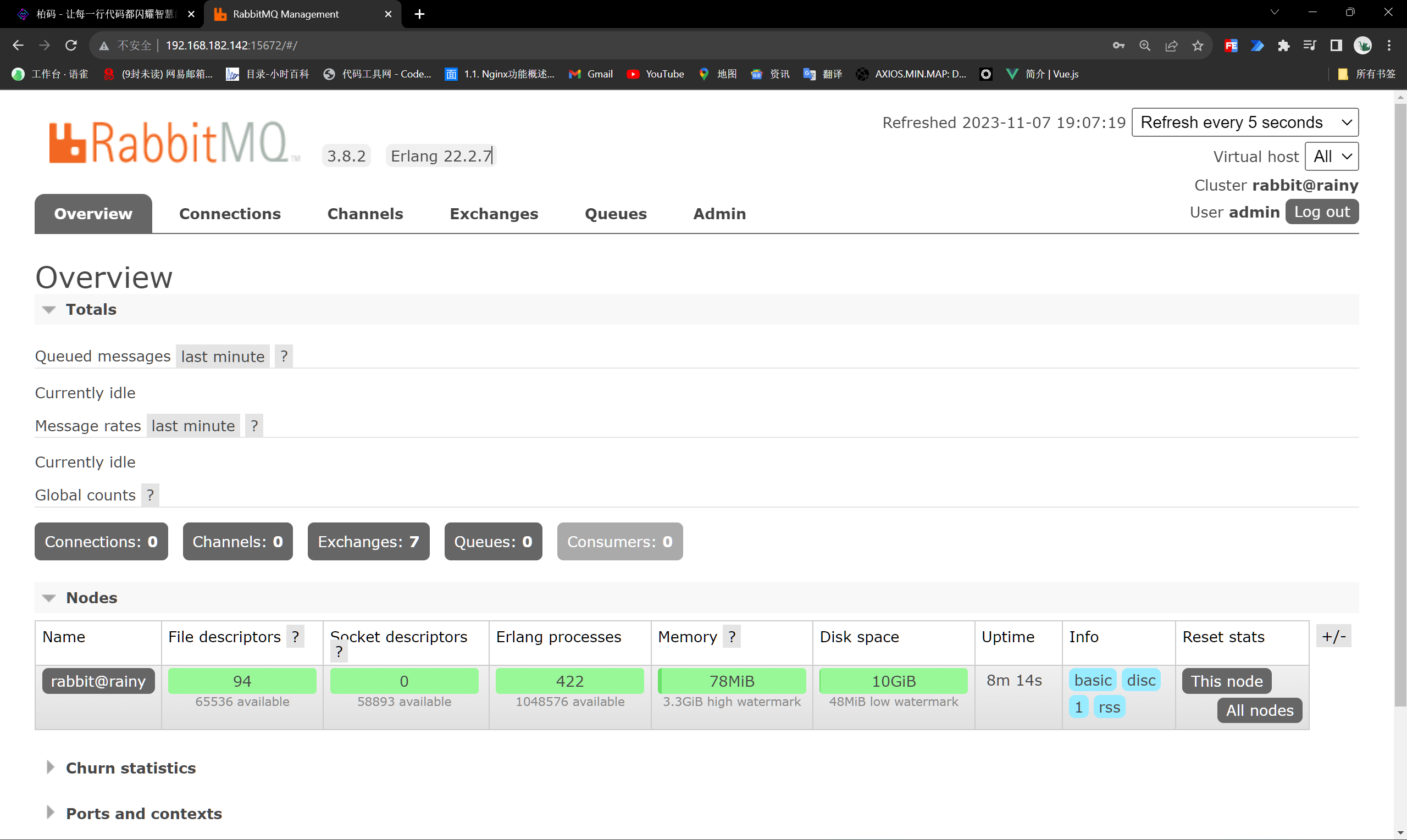 RabbitMq · 春江花朝秋月夜